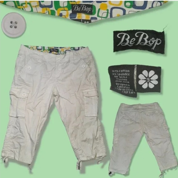 BeBop | Jeans | Vintage Bebop White Cargojeans | Poshmark